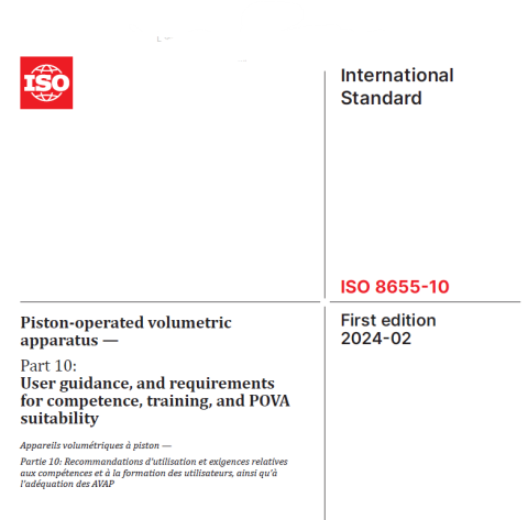 ISO 8655-10:2024 - l'ultima norma della serie 8655 - Arclab